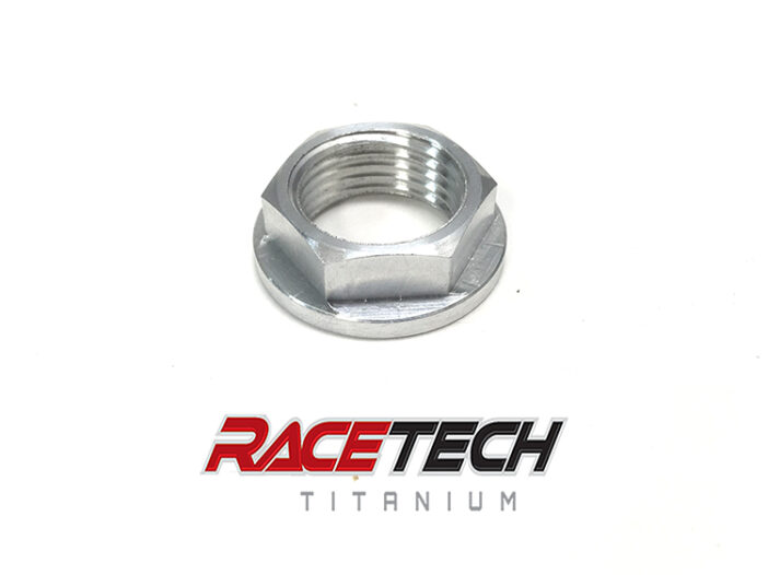 Aluminum M18x1.5 Flange Nut - RaceTech Titanium