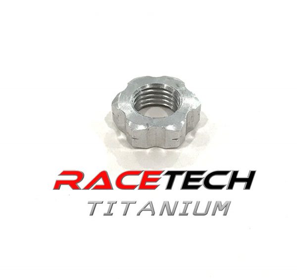 Aluminum 7/16-20 Jam Nut (RH Threads) - RaceTech Titanium